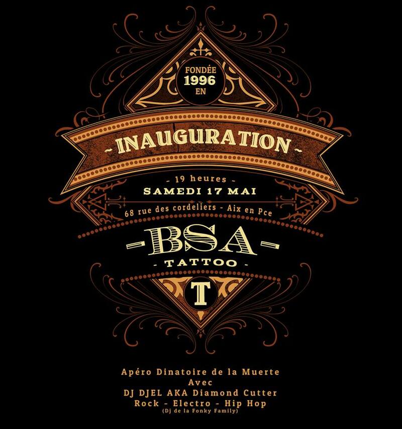 BSA Tattoo - Estudio de tatuaje en Aix-en-Provence - Lo mejor en tatuajes